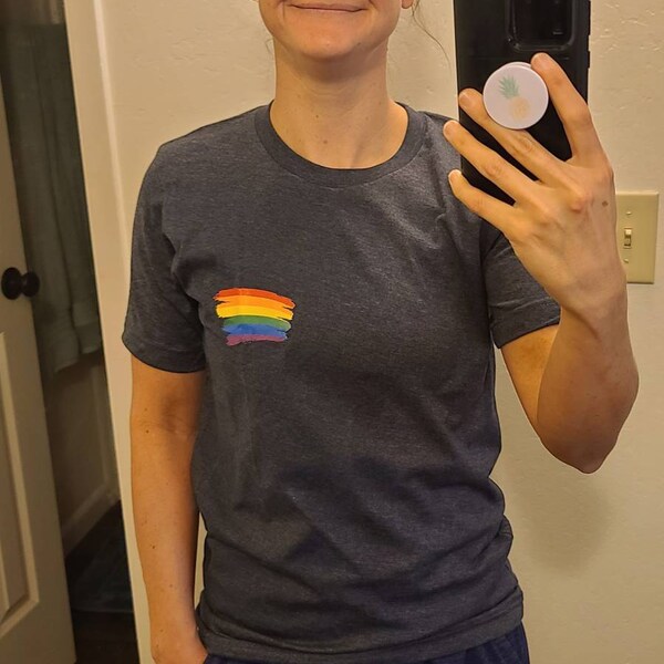 LGBT Shirt, Pride Flag Shirt, LGBT Flag Shirt, Bisexual Shirt, LGBT ...