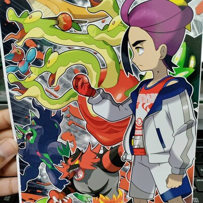 Kanto Champion Blue - Etsy