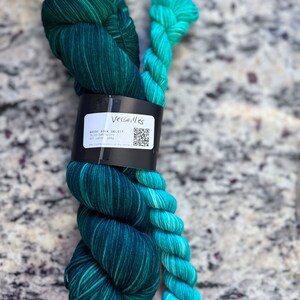Dragonfly in Amber Blue, Gold, Yellow, White Merino Nylon Yarn ...