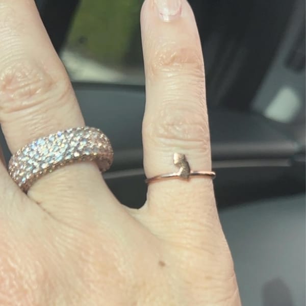 Custom State Ring • Custom City Ring • Sterling Silver State Initials ...