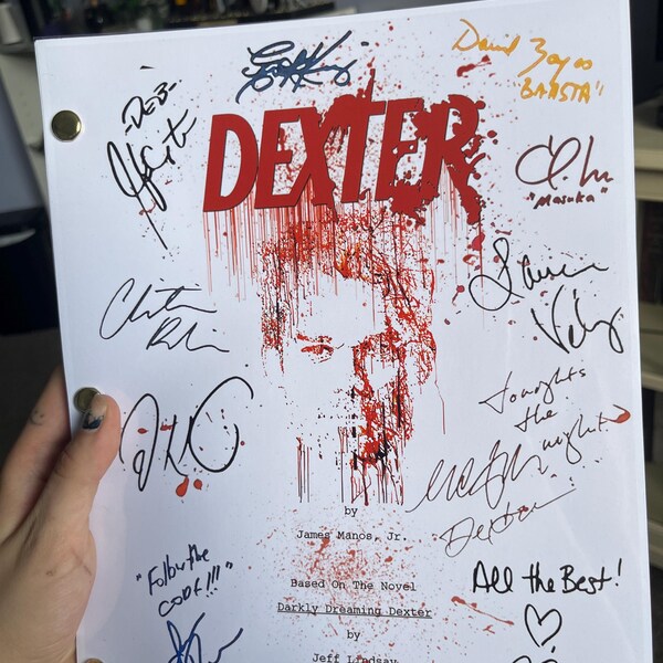 Beetlejuice Movie Script Signed Autographed Signature Reprints - 134 ...