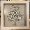 Personalised Silver Family Tree Picture Frame, Christmas Gift for Her ...