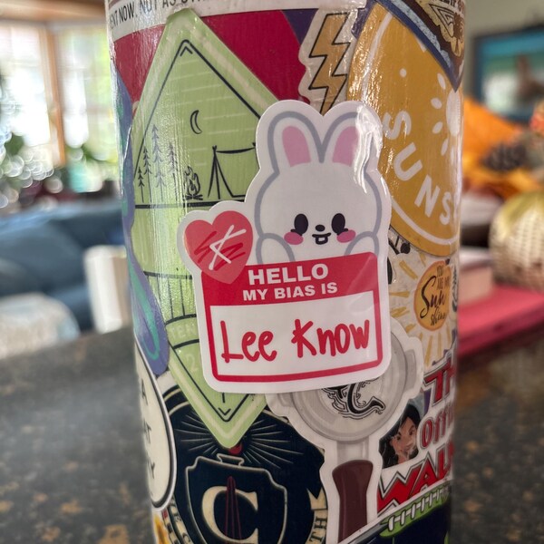 Stray Kids Bias Sticker: KPOP Waterproof Vinyl Decal - Etsy