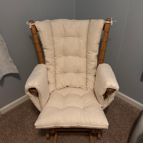 Wingback Rocker Replacement Cushions / Canadian Rocker Cushions ...