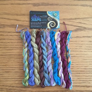 Bits Bag 10 Skeins of Silk - Etsy