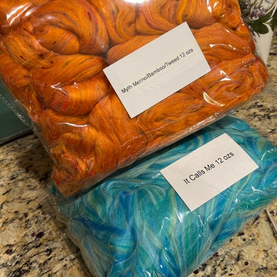 1 Lb Black Jacob Combed Top Roving Spinning Fiber Felting - Etsy