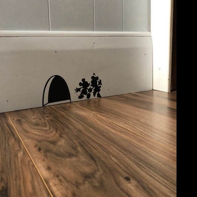 Disney Baseboard Decal,set of Disney Stickers, Mickey Mouse,minnie ...