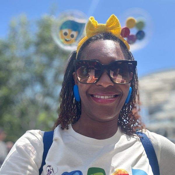 Core Memory Disney Ears - Inside Out Minnie Ears - Clearly Magic Clear ...