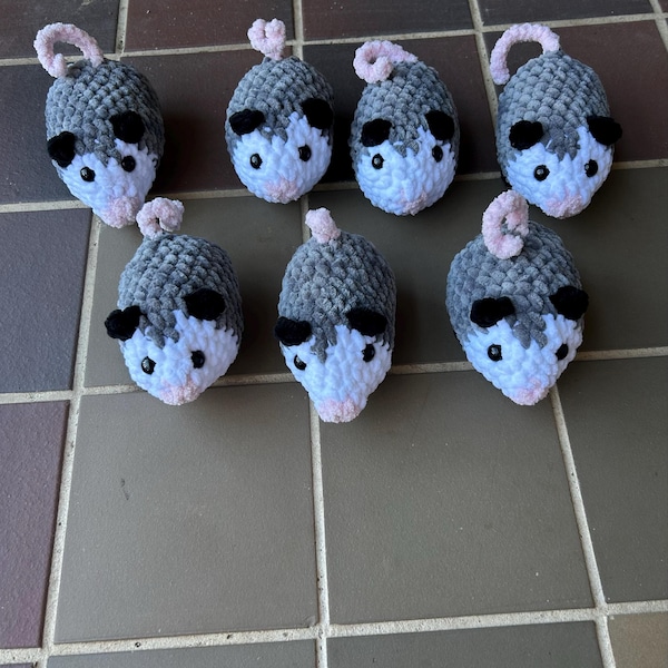 No-sew Flat Buddies Crochet Pattern PDF File (bunny, Bear, Quokka, Frog ...