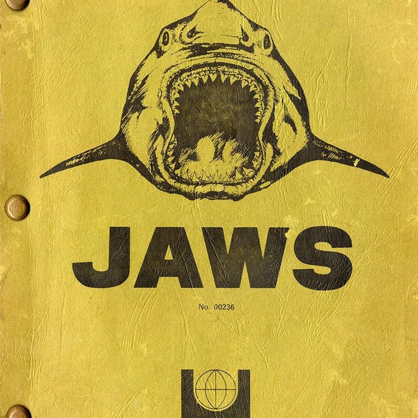 Jaws Movie Script Signed Autographed Steven Spielberg, Roy Scheider ...