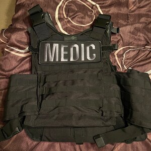 Armed Security OFFICER Embroidery Patch 4x10 and 2x5 Inches - Etsy