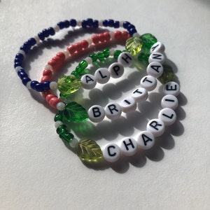 Pikmin Inspired MOSS Theme Keychain and Bracelet Set - Etsy