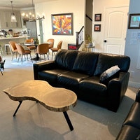 Custom Made Office Desk Epoxy River Desk Waterfall Desk With Epoxy ...