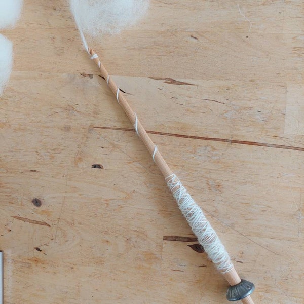 French Spindle Reproduction French Style Whorl-less Spindle Hand ...