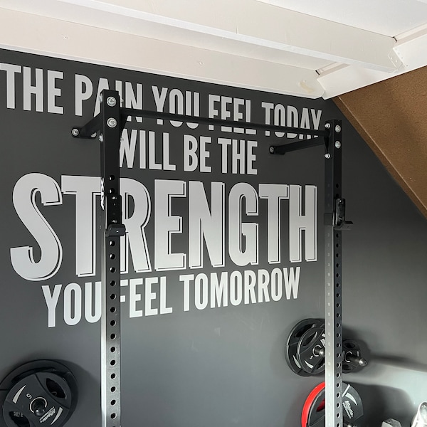 Exercise Stickers - Gym Wall Decal - Workout Stickers - Fitness ...