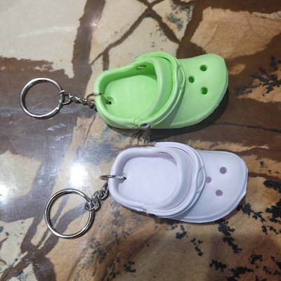 Mini Croc Keychain - Etsy