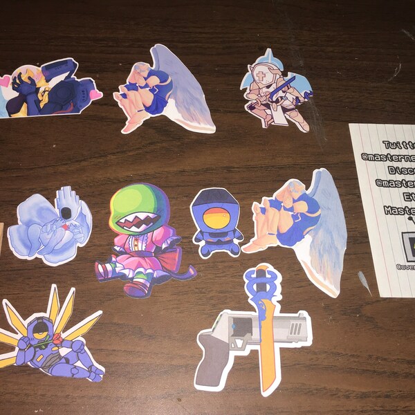 Gabriel × V1 Yaoi ULTRAKILL Sticker Designed by Senchaii - Etsy