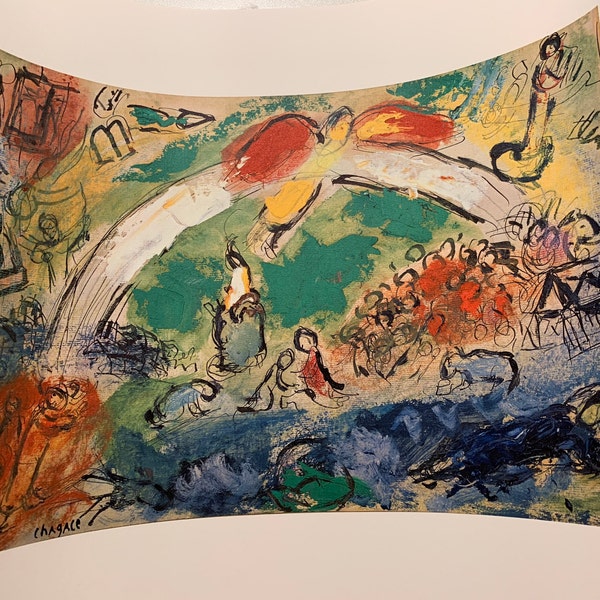 Marc Chagall Lithograph Limited Edition on Arches Paper - Etsy