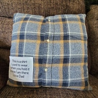 Keepsake Memory Cushion~personalized Memory Pillow~remembrance Cushion ...