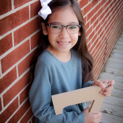 7 Sign Photo Prop for Seventh Birthday Photos for Kids Wooden Number ...