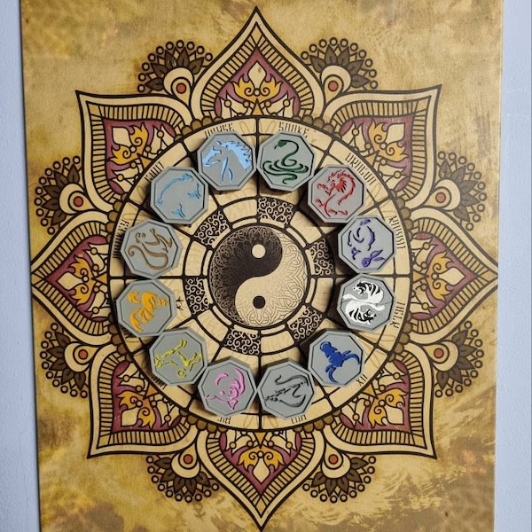 Jackie Chan Adventures - 12 Magic Talismans - 33mm/1.3 in Wide and 7 ...