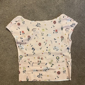 Y2K Backless Top Sewing Pattern 90s Inspired Low Back Tee Open Back ...