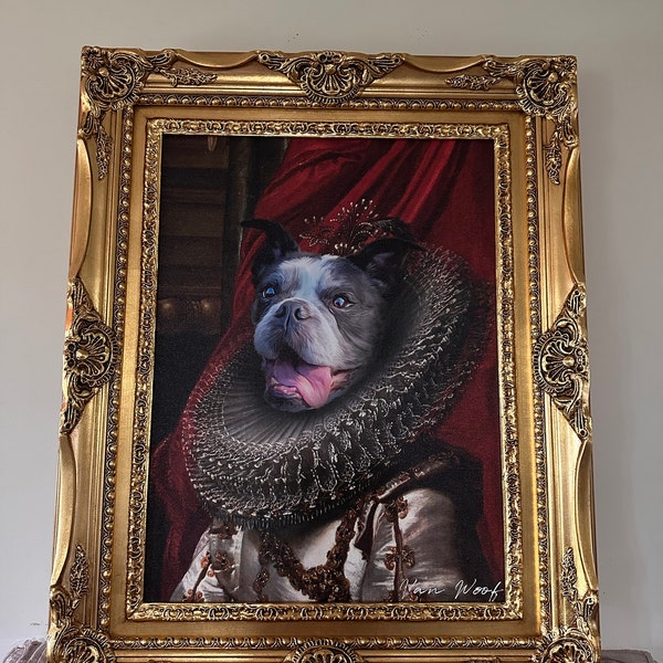 Classic Colonial II Style Wood Picture Frame, Canvas Frame ,ornate ...