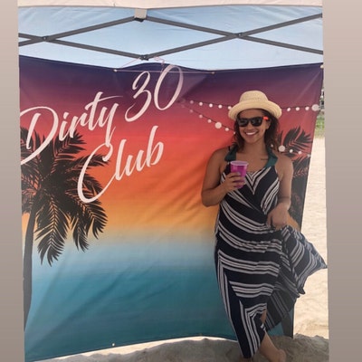 Aloha Photo Booth Backdrop, Hawaii Back Drop, Step and Repeat Backdrop ...