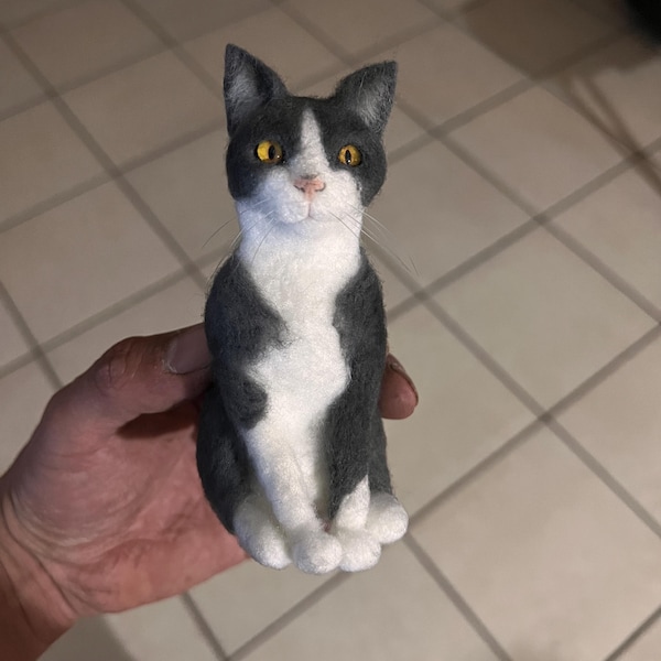 Cat Loss Memorial, Custom Stuffed Pet of Your Dog Cat, Handmade Pet ...