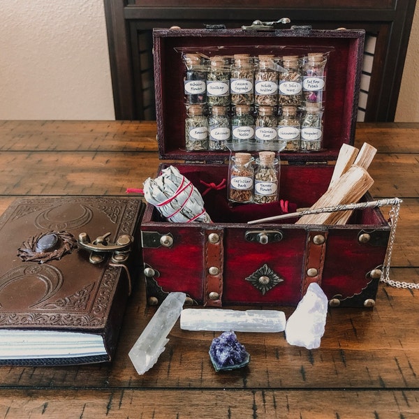 WITCHCRAFT KIT ~ Witch Alter Sets ~ Wand Kit ~ Witch Kits ~ Potion Kit ...