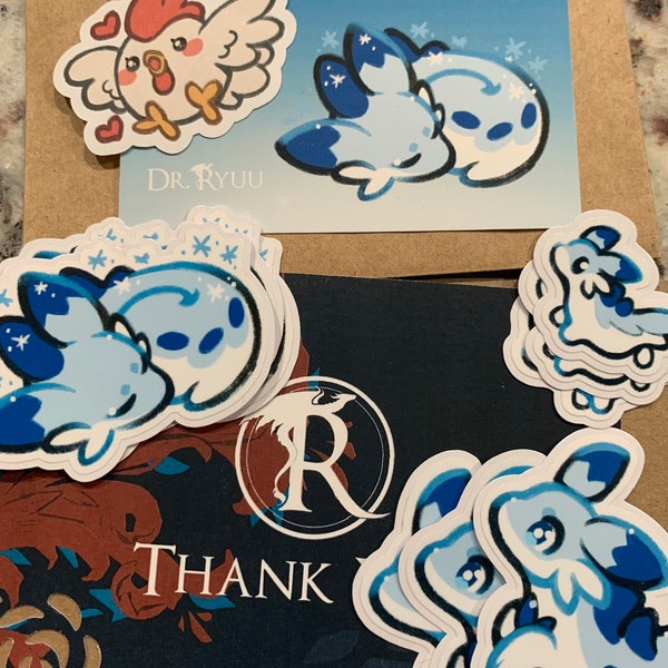 Fanmade Chillet Vinyl Stickers | Palworld - Etsy