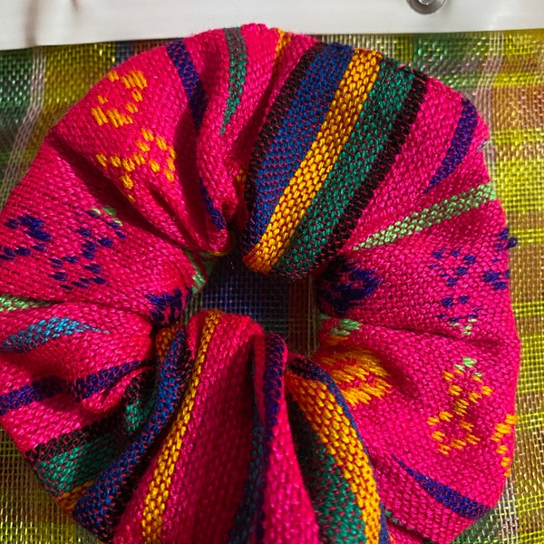 Mexican Scrunchies / Aztec Scrunchies / Sarape Scrunchies / Ethic ...