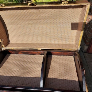 Small Brass Chest Lock With Key Jewelry Box Keepsake Tiny - Etsy