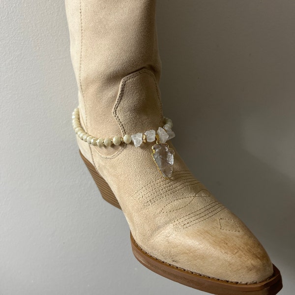 Cow Head Boot Chain Bling for Cowboy Boots Rhinestone and Crystal ...