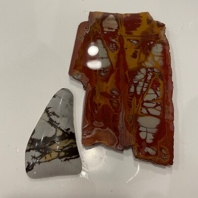 Polished Moroccan Berber Agate Slab Berber Druze Vug Moroccan Agate ...