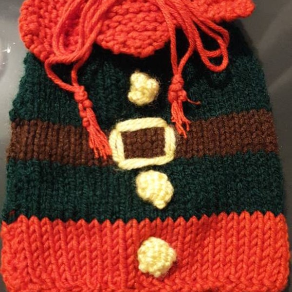 PDF Christmas DK Knitting Pattern Can Sleeve Koozie/cosy/sleeve/coozie ...