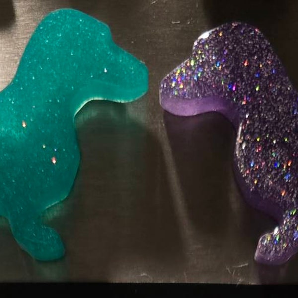 Dachshund Christmas Ornament, Wiener Dog Tree Ornament, Resin Dog ...