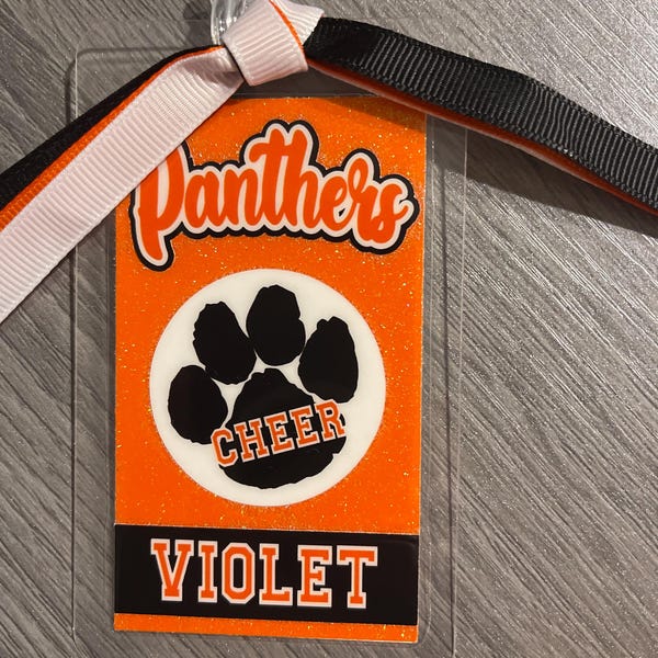 Personalized Cheer and Dance Bag Tags, Cheer Gifts, Cheerleading Bag ...