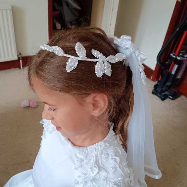 First Holy Communion, Flower Girls Dress - Etsy