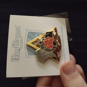 Raccoon With D20 Pin Trash Rolls RPG Pin Hard Enamel Pin - Etsy