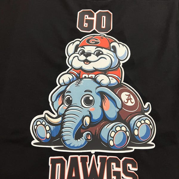 Georgia Vs Alabama Clipart, Transparent PNG, Mascots, UGA, College ...