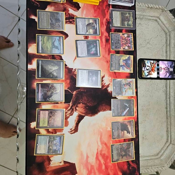 Primordial Earth Mousepad, Swirling Sage Green Desk Mat, Desk Mat ...