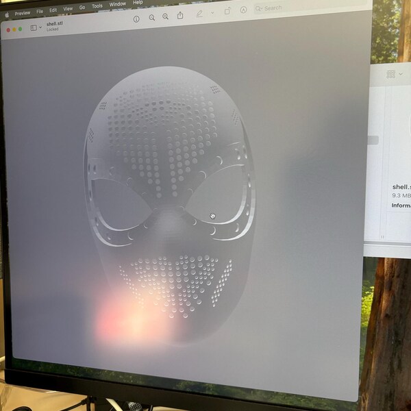 INVINCIBLE MASK FILE - Etsy