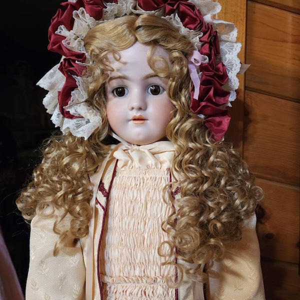 Kestner Porcelain Head Antique Doll, China Head Doll, Bisque Head Doll ...