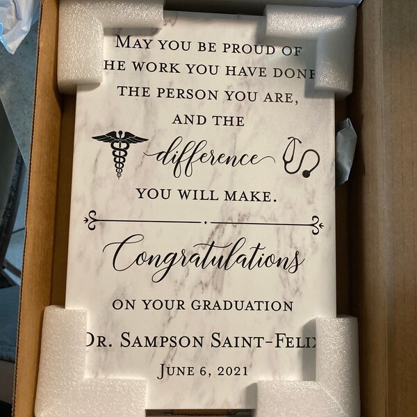 MEDICAL School Congratulations on Your Graduation New Doctor Physician ...