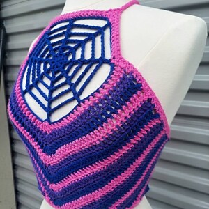 PATTERN the Spiderweb Top Crochet Pattern - Etsy