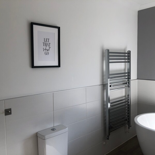 Let That Shit Go // Bathroom Print // Toilet // A4 // A5 // Home Decor ...