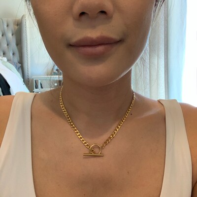 Toggle Necklace Gold Toggle Necklace, Toggle Necklace Gold, Toggle ...