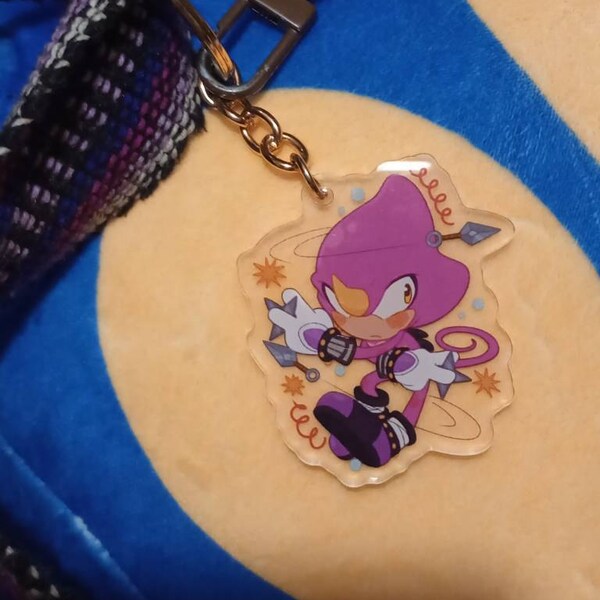 Sonic Character Inspired 2” Keyrings - Etsy