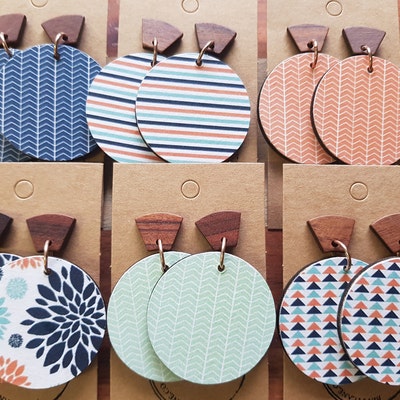 Navy Turquoise and Coral Digital Paper, Scrapbook Papers, Wallpaper ...